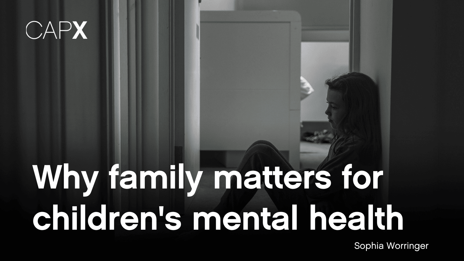 Why family matters for children's mental health - CapX
