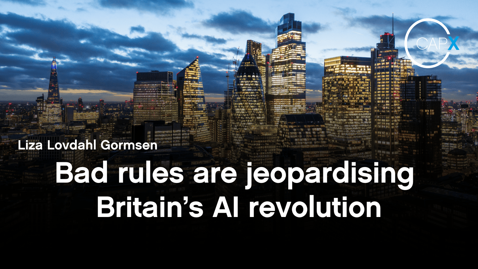 Bad rules are jeopardising Britain's AI revolution - CapX