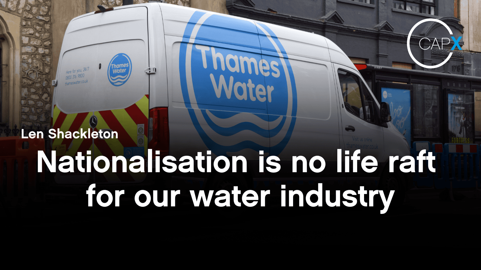 Nationalisation is no life raft for our water industry - CapX
