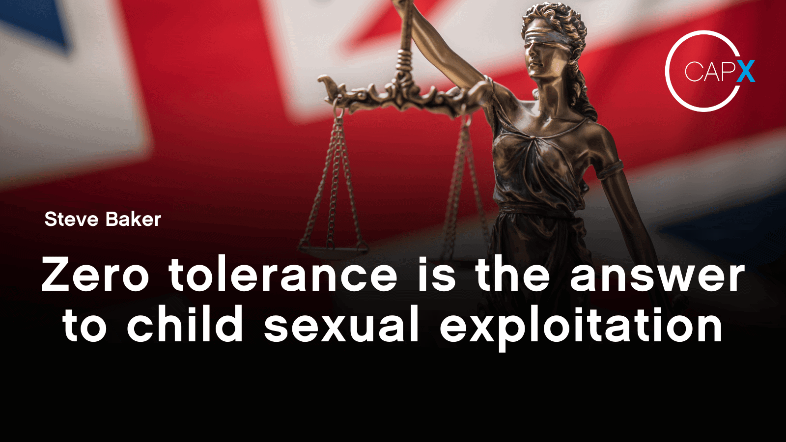 Zero tolerance is the answer to child sexual exploitation - CapX
