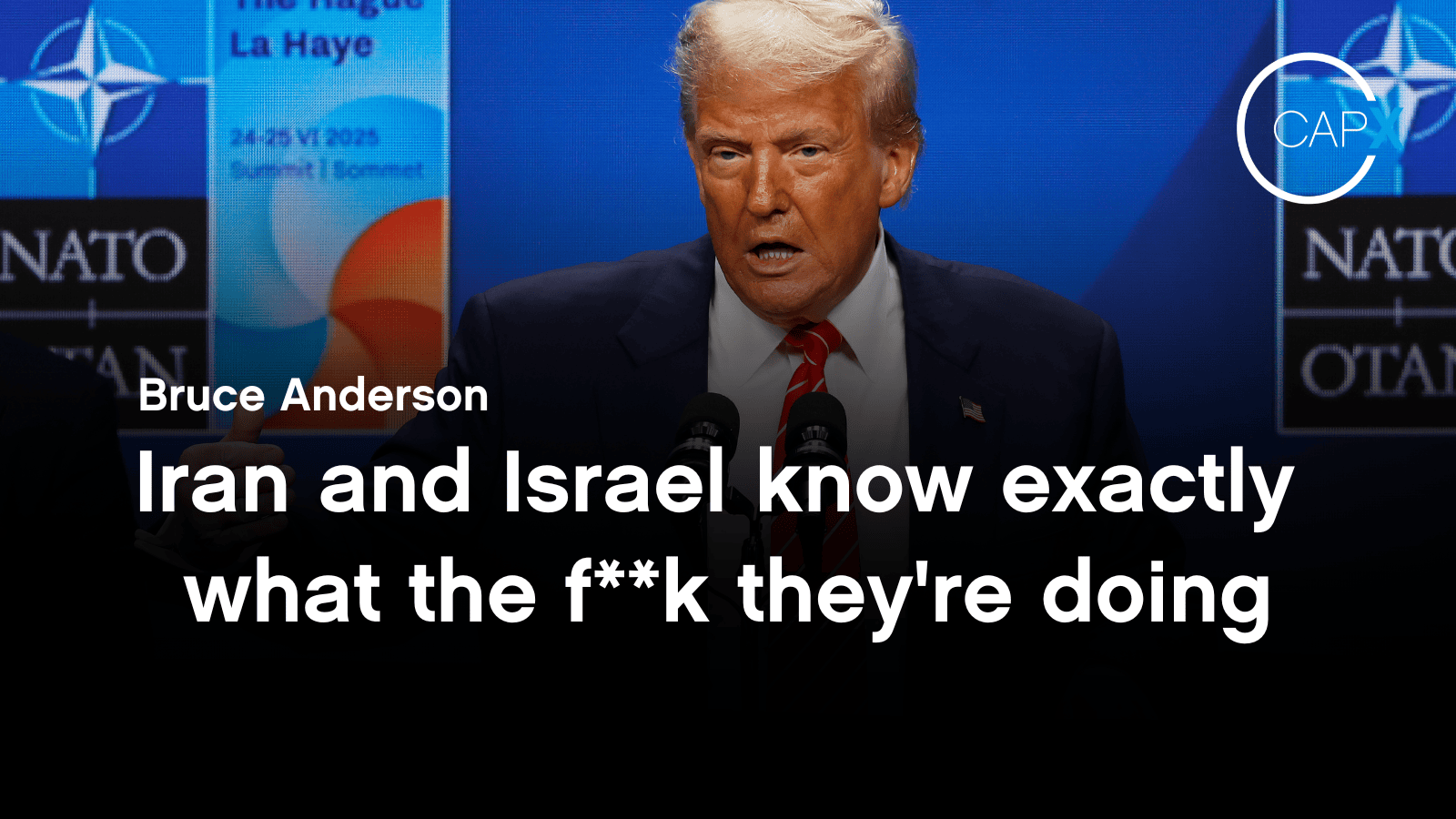Iran and Israel know exactly what the f**k they're doing - CapX